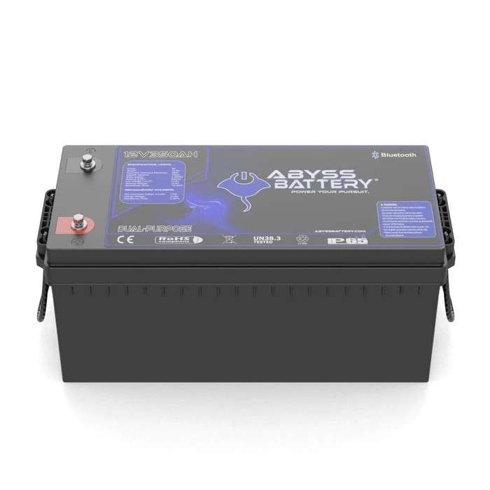 Abyss Battery 12V 350Ah Lithium Dual Purpose Marine Battery - TackleDirect