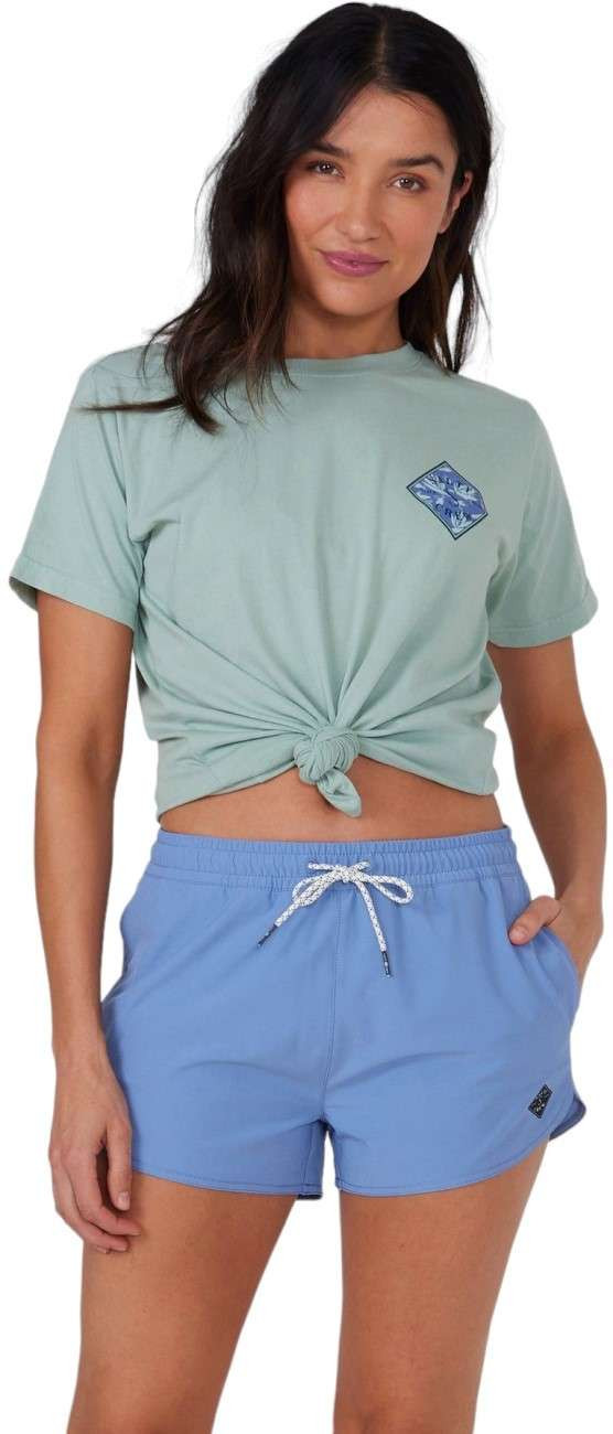 Salty Crew Womens Beacon Shorts - Blue Dusk - X-Small - TackleDirect