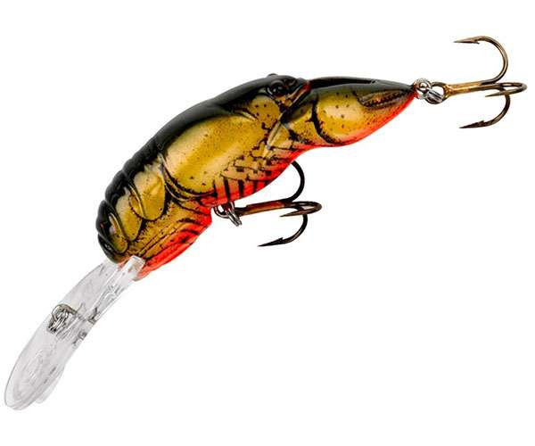 Rebel D77 Deep Teeny Wee Crawfish 1 1/2in Crankbait - TackleDirect