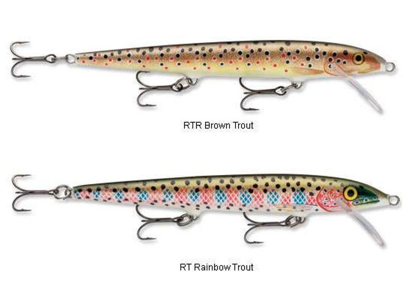 Rapala F18 Original Floating Lure - TackleDirect