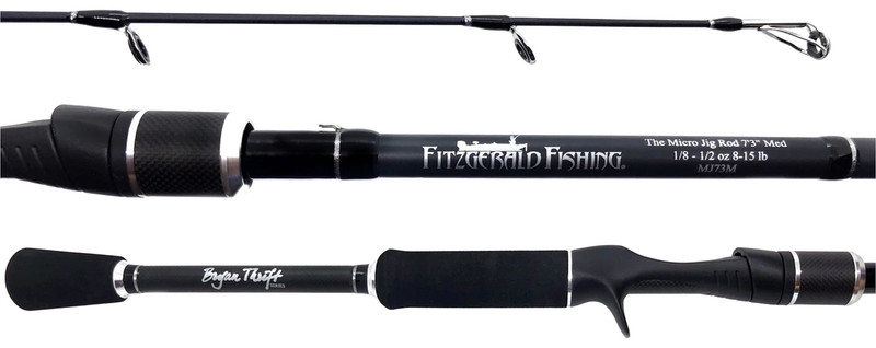 Fitzgerald Bryan Thrift Series The Frog Baitcast Rod - TackleDirect