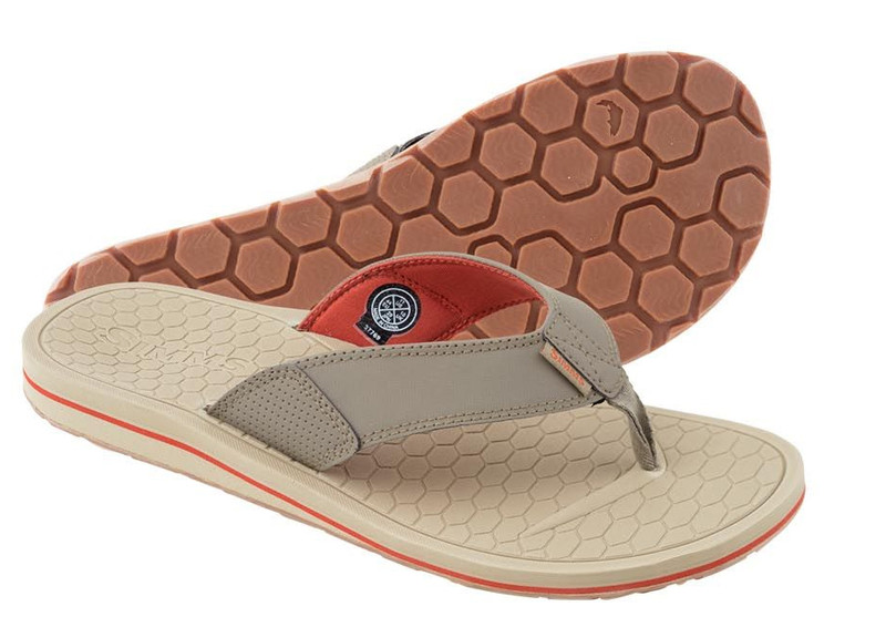 Simms PG-12033 Downshore flip Sandal - Tumbleweed - 12 - TackleDirect