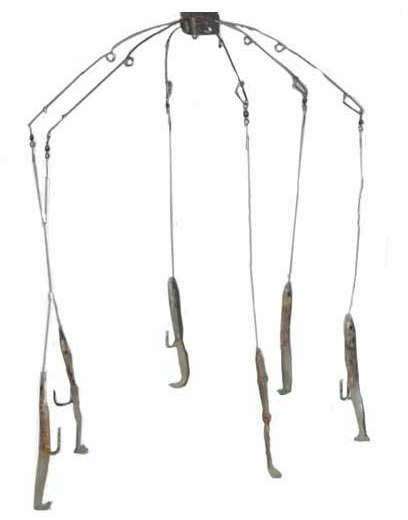 Sportfish Products 6 Arm Eel Umbrella Rig