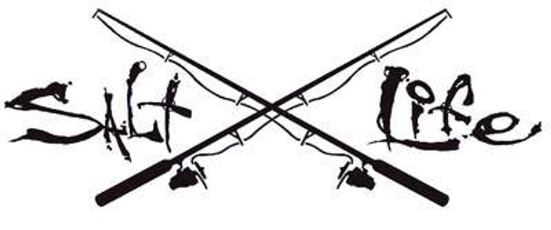 Salt Life Signature and Poles Decals
