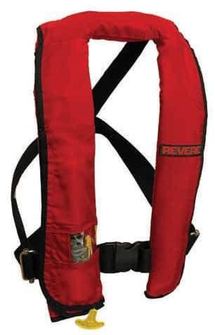 Revere Comfort Max Manual Inflatable PFD Red
