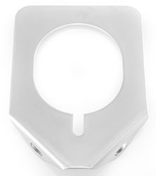 Gemlux Stainless Steel Rod Holder Backing Plates - TackleDirect