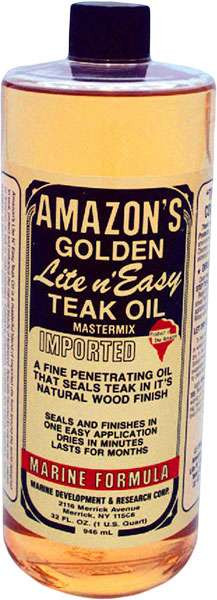 Amazons Lite N Easy Teak Oil - TackleDirect