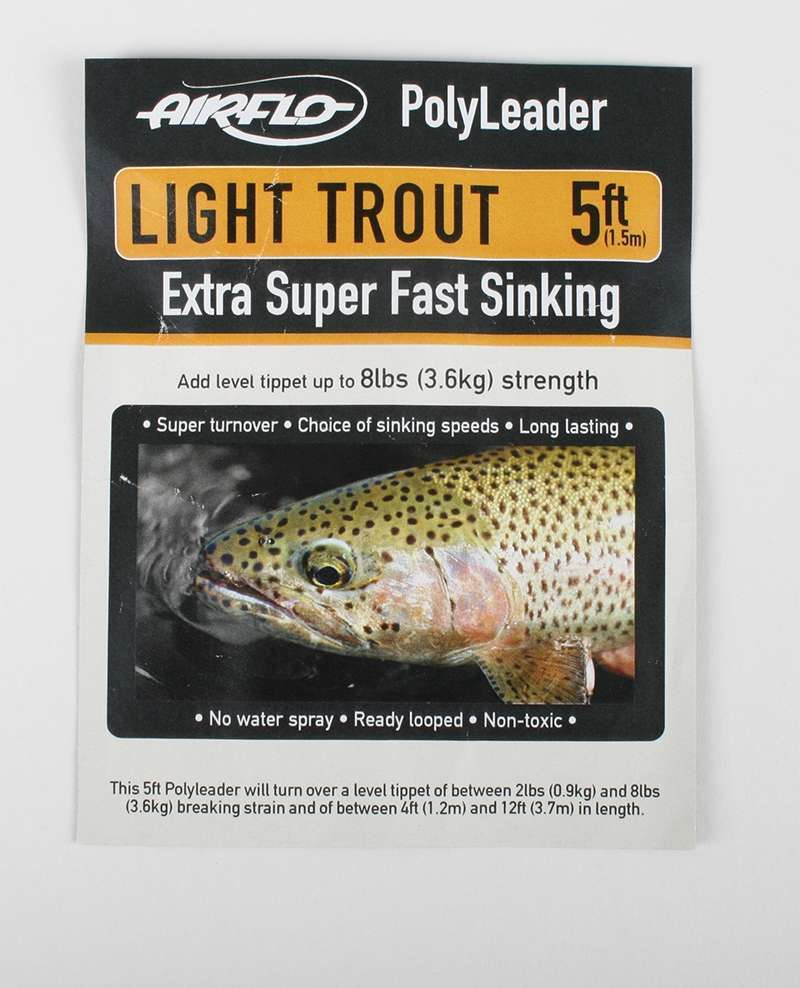 Airflo Light Trout 5ft PolyLeader Super Fast Sinking