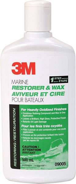 3M Marine Fiberglass Restorer and Wax - TackleDirect