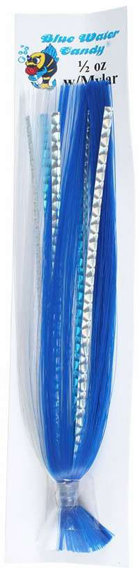 Blue Water Candy Hair and Mylar Skirts