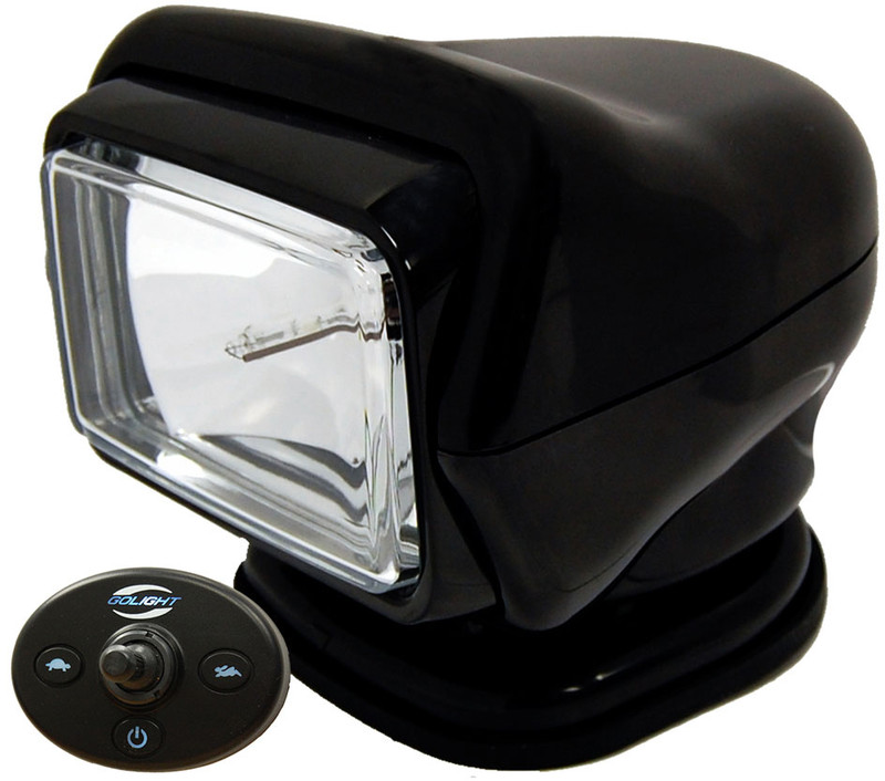 Golight HID Stryker Searchlight w/ Wired Dash Remote - Permanent Mount ...