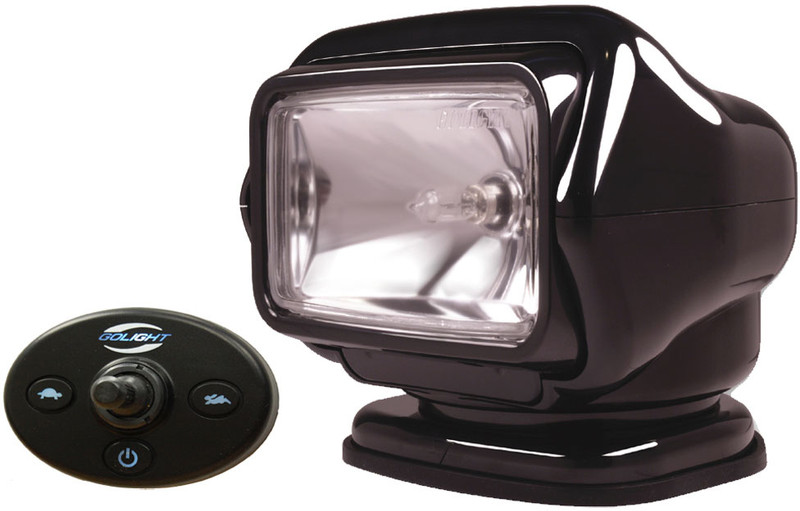 Golight Stryker Searchlight 12V w/ Wired Dash Control and Wire Harness ...
