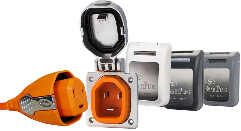 SmartPlug Combo Kit Connector and Non Metallic Inlet 30A - TackleDirect