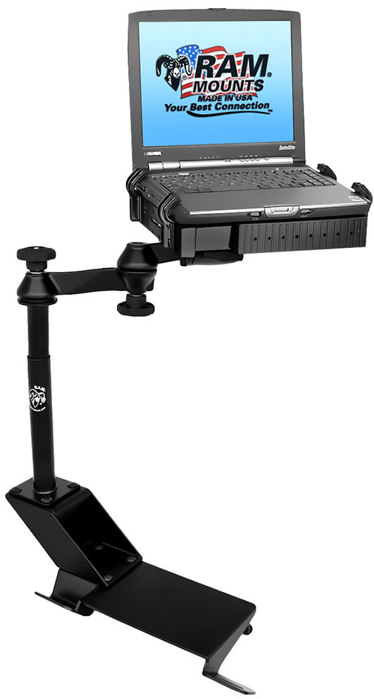 RAM Mounts No-Drill Vehicle Laptop Mount System - TackleDirect