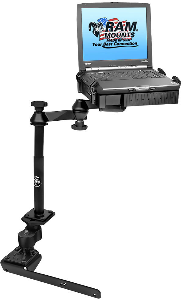 RAM Mounts No-Drill Vehicle Laptop Mount System - TackleDirect