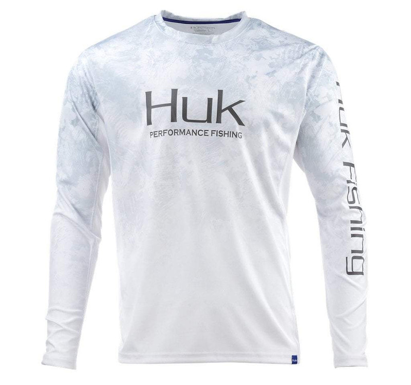 Huk Icon X Camo Fade Long Sleeve Shirt - Subphantis Sub Zero - XL ...