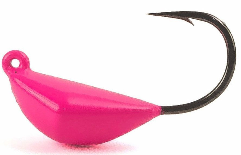 Bottom Sweeper Jig - 3/4oz - 1/0 Hook - Pink - TackleDirect