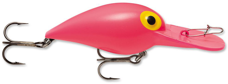 Storm Original Wiggle Wart - Solid Fluorescent Pink - TackleDirect