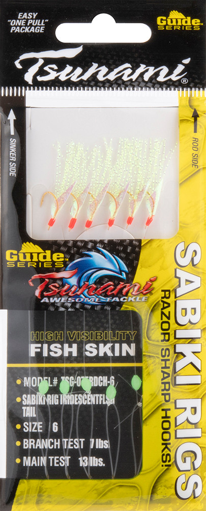 Tsunami Guide Series Flash Tail Sabiki Rigs - TackleDirect