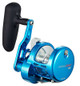 Maxel Ocean Max 1 Speed Lever Drag Reel Blue/Silver - TackleDirect