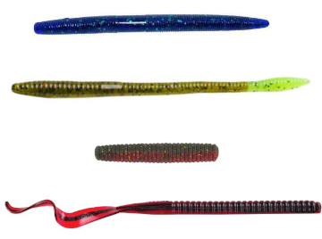 Freshwater Fishing Soft Plastic Worms and Baits - TackleDirect