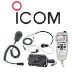 Icom Microphones and Accessories for Marine Radios