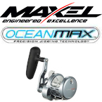 Maxel Ocean Max Single Speed Lever Drag Jigging Reels - TackleDirect