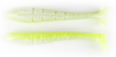 XZone Pro Series Mini Swammer 3.5in - Chartreuse Pearl - TackleDirect