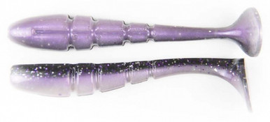 XZone Pro Series Mini Swammer 3.5in - Purple Shiner - TackleDirect