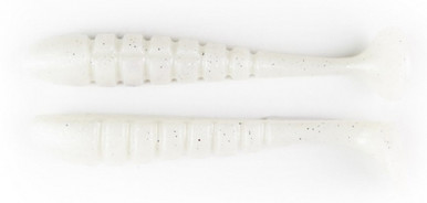 XZone Pro Series Swammer 4in - Pearl Silver Flake - TackleDirect