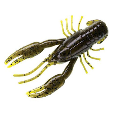 Yum Crawbug - 2.5in - Green Pumpkin - TackleDirect