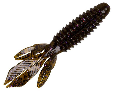 Yum Wooly Bug - 3.25in - Green Pumpkin Purple - TackleDirect