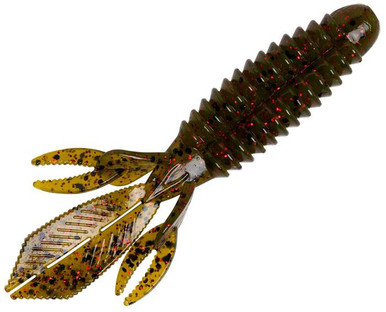 Yum Wooly Bug - 3.25in - Watermelon/Red Flake - TackleDirect