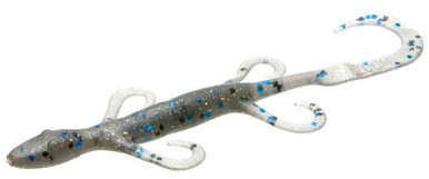 Zoom Lizard Bait - 6in - Smokin Blue - TackleDirect