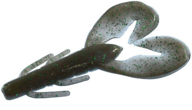 Zoom Super Speed Craw - 4in - Cinnamon Green - TackleDirect