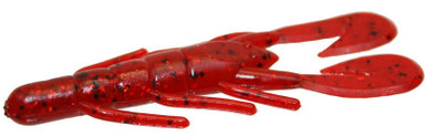 Zoom Ultra Vibe Speed Craw - Ruby Red - TackleDirect