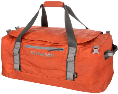 Simms GTS Gear Duffel Bag - 80L - Simms Orange - TackleDirect