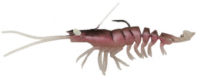 Savage Gear 3D Weedless Shrimp - 3-1/2in - Pink - TackleDirect