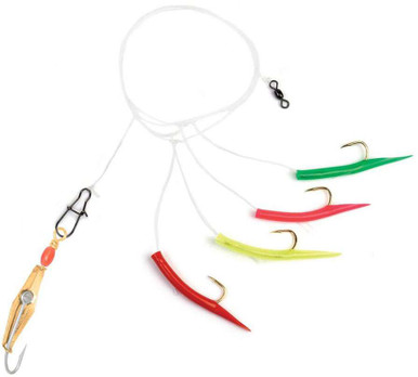 Clarkspoon Mackerel Tree Rig - #00 Gold Clarkspoon - TackleDirect