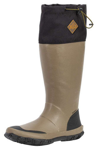Muck Boots Forager Tall Boot - Black/Tan - TackleDirect