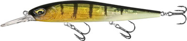 13 Fishing Whipper Snapper - 4-1/4in - Clear Perch - TackleDirect