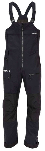 Simms CX Bib - Black - 2X-Large - TackleDirect
