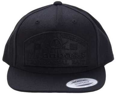 Megabass Psychic Snapback Hat - Blackout - TackleDirect
