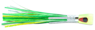 CandH Alien - 7-1/2in - Lt. Green/Chartreuse/Green Mylar
