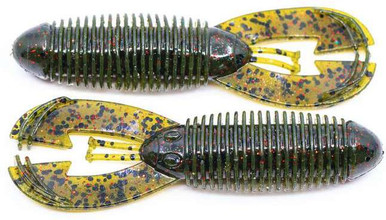 Googan Baits Nuke Punch - 4in - Watermelon Red Flake - TackleDirect