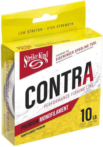Strike King Contra Monofilament Line - 20lb - 330yd - TackleDirect