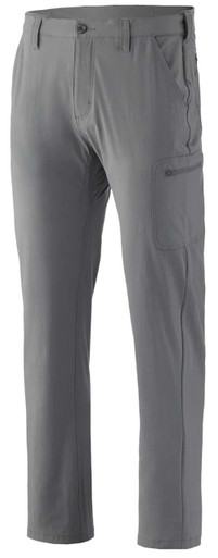 Huk Next Level Pants - Overcast Grey - TackleDirect