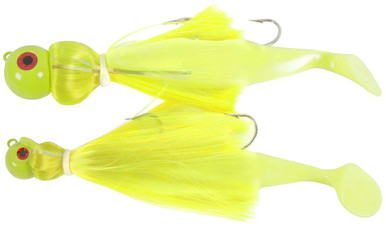 MagicTail Round Head Tandem Mojo Rigs - 6oz x 3oz - TackleDirect