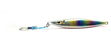 Mustad Daggerman Vertical Jig - 100g - Cotton Candy - TackleDirect