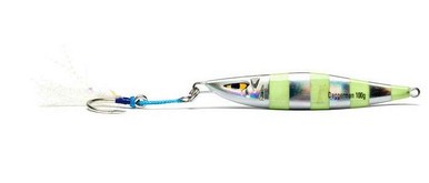 Mustad Daggerman Vertical Jig - 100g - Full Chrome - TackleDirect